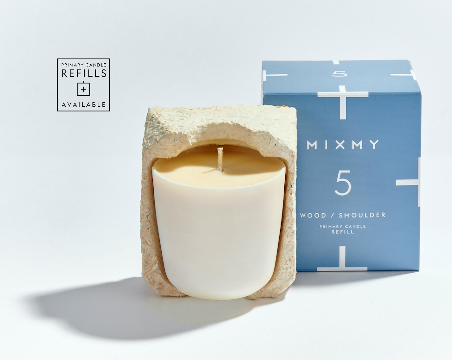 5 Wood Smoulder Primary Candle Mixmy